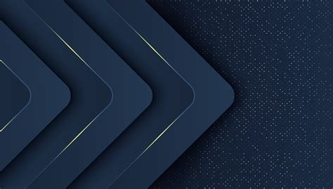 Navy Background With Overlapping Arrow Layers Vector Art At Vecteezy