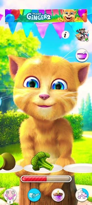 Talking Tom Cute Moment Ever⁉️😍🥰 Talkingginger Youtubeshorts Mobilegame Talkingtom Funny