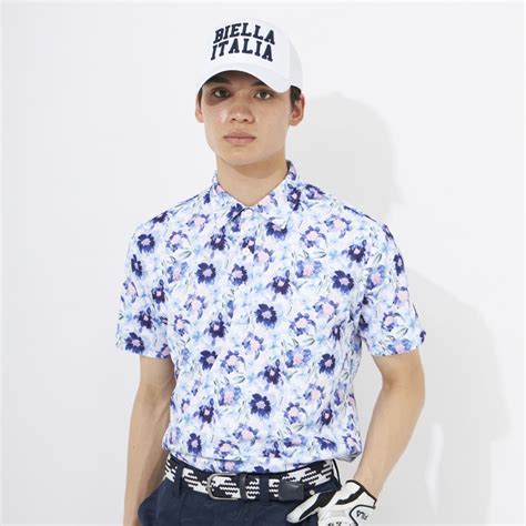 フィラ ゴルフウェア 半袖シャツ 春 夏 花柄シャツ 743615 メンズ Fila｜公式通販 アルペングループ オンラインストア