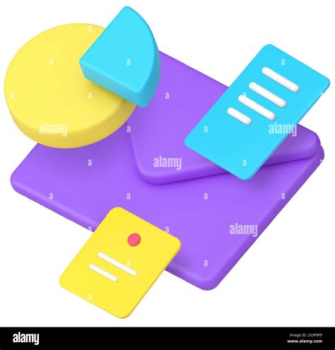 Digital Marketing Email Incoming Message Analyzing 3d Icon Realistic
