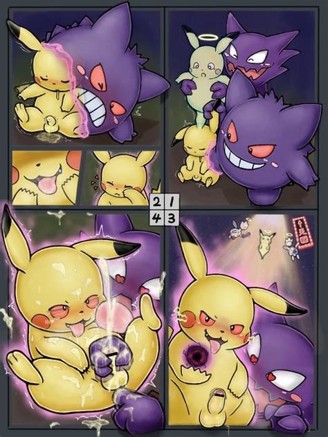 Post 2344112 Comic Gengar Haunter Pikachu Porkyman Togetic
