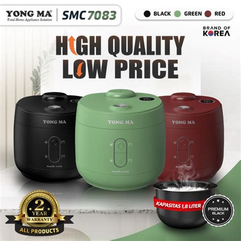 Jual Magic Com Yongma 1 8 Liter 400 Watt Smc 7083 Kota Surabaya