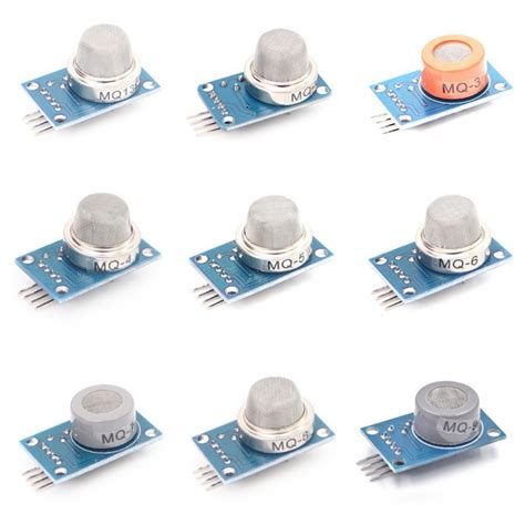 Gas Detection Module Mq 2 Mq 3 Mq 4 Mq 5 Mq 6 Mq 7 Mq 8 Mq 9 Mq 135
