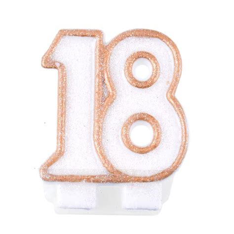 Świeczki na 18 urodziny
