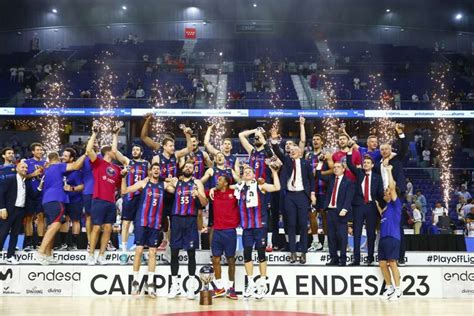 El Barça Remata La Faena En Madrid Y Se Proclama Campeón De Liga 82 93