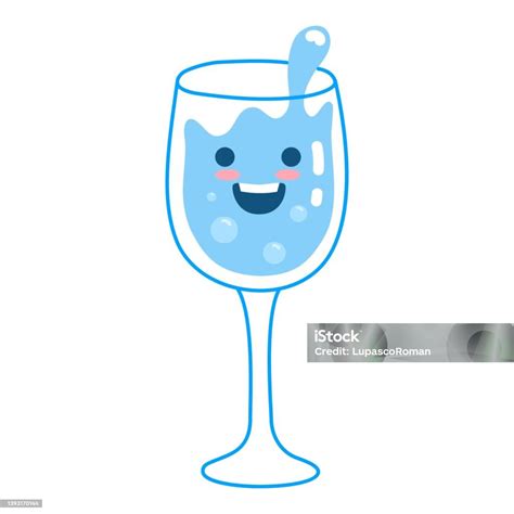 귀여운 물 스티커 항아리 유리 더 많은 물을 마셔라 건강을위한 음료 지구의 세계 유리 디캔터 얼음 리터 음료 재미있는 스티커 포스터 피트니스 다이어트 낙서 만화 깔끔한 벡터