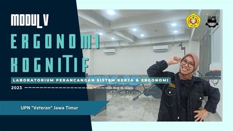 LAB PSK E 2023 MODUL 5 ERGONOMIKA KOGNITIF YouTube