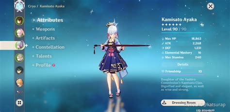 Dps Kamisato Ayaka Build Genshin Impact Hoyolab Vrogue Co
