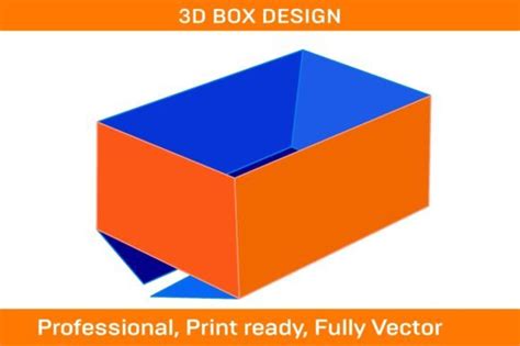 Full Overlap Corrugated Paper Carton Box Graphic By DesignConcept Creative Fabrica