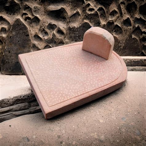 Traditional Stone Silbatta For Spices Herbs Seasonings Etsy