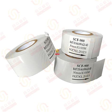 30mm 100m White Hot Coding Ribbon