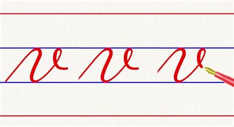 Cursive V Unraveling The Artistry Of Handwriting