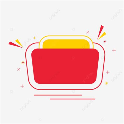 Red And Yellow Sale Text Banner Vector Text Banner Empty Banner Sale