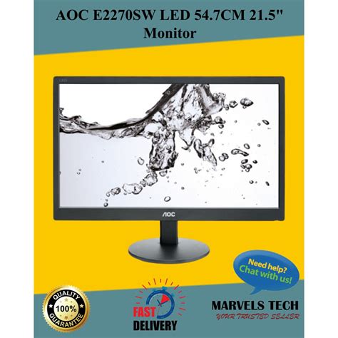 Aoc E2270sw Led 54 7cm 21 5 Monitor Today Ship Out Ready Stock Shopee Malaysia