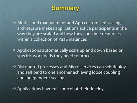 multi cloud appcustomscale appgroups slideshare ppt