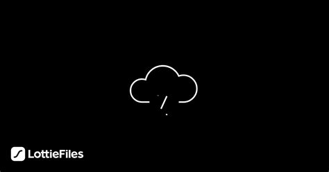 Rain Cloud Animation By Mohit Saini LottieFiles