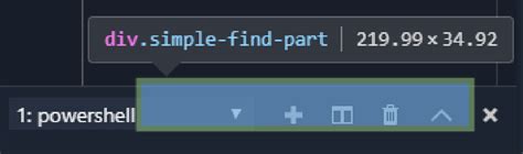 Terminal Find Widget Shadow Is Visible When Find Widget Is Hidden · Issue 64379 · Microsoft