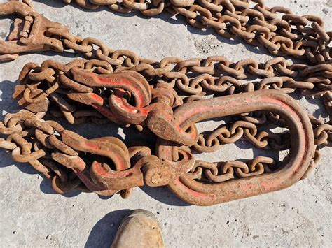 Lot 235 4 Leg Skip Lifting Chains