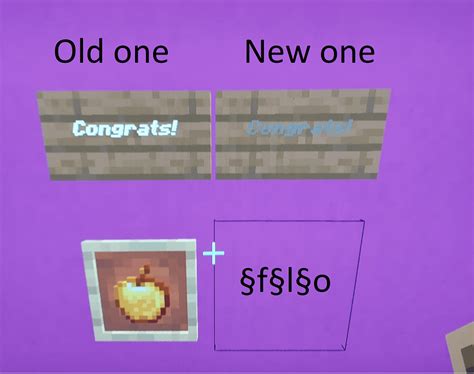 Sign Text Color Isnt The Same Bedrock Minecraft