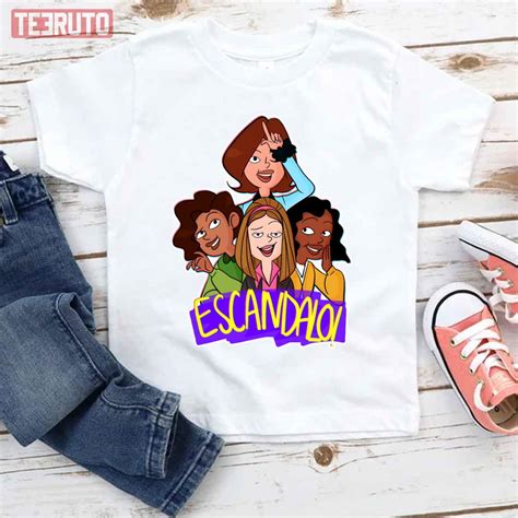 Escandalo Recess Cartoon Unisex T Shirt Teeruto