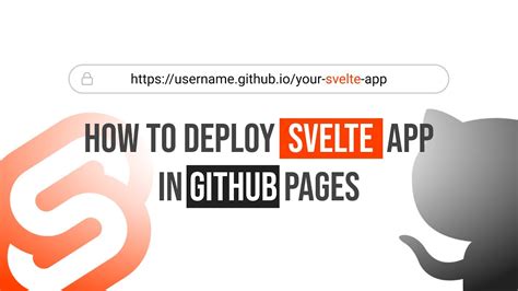 how to deploy svelte app in github pages 2022 guide with vite youtube