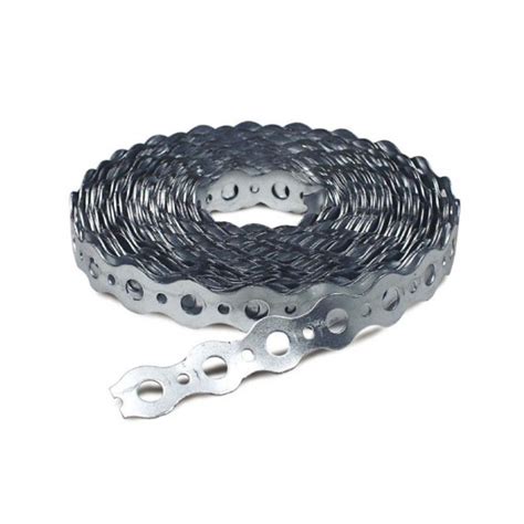 CINTA PERFORADA GALVANIZADA 17X0 8MM 10M