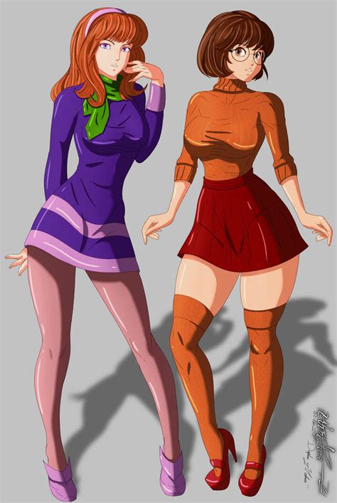Daphne Blake And Velma Dinkley By Khriz10 On Deviantart