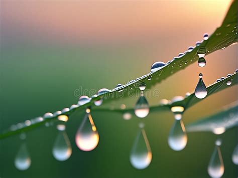 Raindrops Falling Into Puddle Creating Ripples For Website Background
