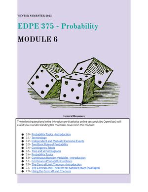 Edpe375 Definitions Notes Edpe 375 Module 1 Notes A Dot Plot Consists