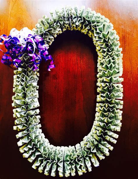 Money Lei I Made For My Daughters Graduation Super Easyjust Time