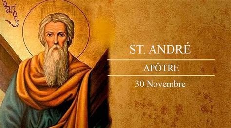Aujourdhui 30 Novembre Nous Célébrons Saint André Apôtre
