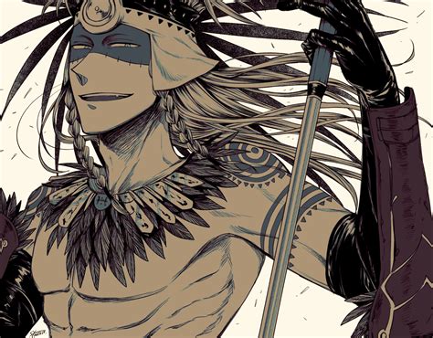 Tezcatlipoca And Tezcatlipoca Fate And 1 More Drawn By Yuuzuki230