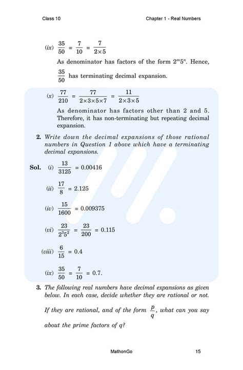 Ncert Solutions For Class 10 Maths Chapter 1 Exercise 1 4 Mathongo