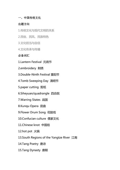 2023高考作文英语预测方向素材 21世纪教育网