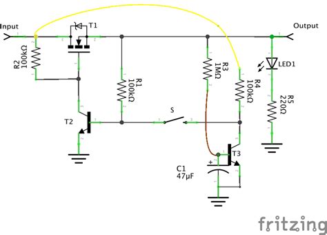Latch Switch Circuit Momentary Circuit Diagram