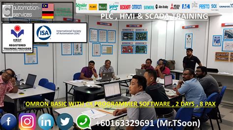 Plc Training On Omron Plc With Cx Programmer Basic 2 Days 8 Pax