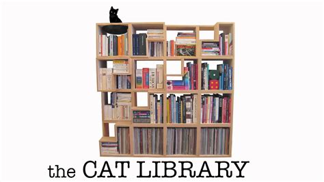 The Cat Library A Modular Bookshelf For Cats And Books