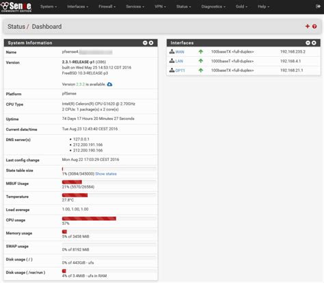 Pfsense Opensource Firewall Router