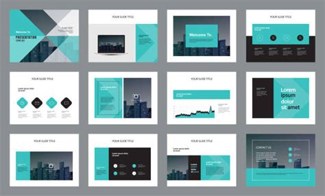 Powerpoint Template Illustrations Royalty Free Vector Graphics And Clip