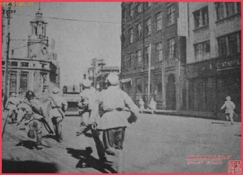 实拍1949年上海解放老照片图库历史千年