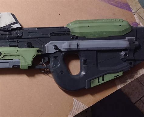 3d Printable Halo 5 Guardians Assault Rifle By Emil Slavkovski