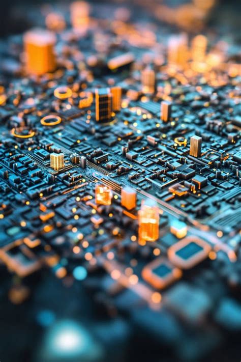 A Futuristic 3d City Map With Pinpointed Landmarks And Colorful Spatial Data Overlays Stock