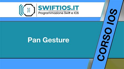 Pan Gesture Swiftios