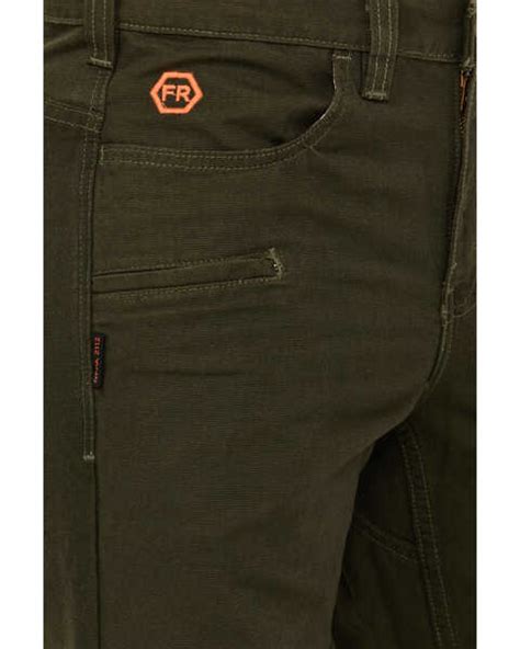 Hawx Mens Fr Canvas Pants Forest Green