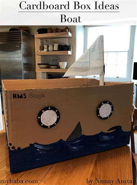 How To Make A Boat Out Of A Cardboard Box At Kaitlyn Joseland Blog