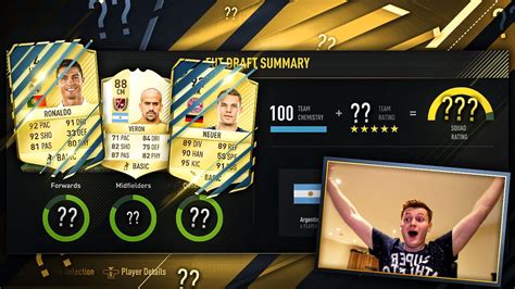 Fifa 17 New Highest Rated Record Fut Draft On Youtube Youtube