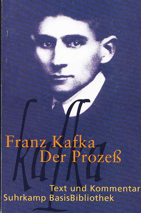 Der Prozeß Buch von Franz Kafka Suhrkamp Verlag