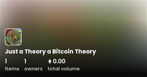 Just A Theory A Bitcoin Theory Collection Opensea
