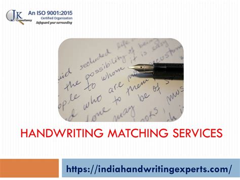 Ppt Handwriting Matching Services India Handwriting Expert Powerpoint Presentation Id13062636
