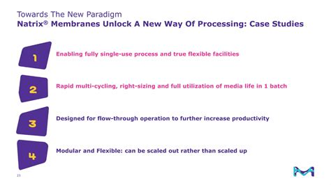 High Productivity Membrane Chromatography Enabling The Next Generation